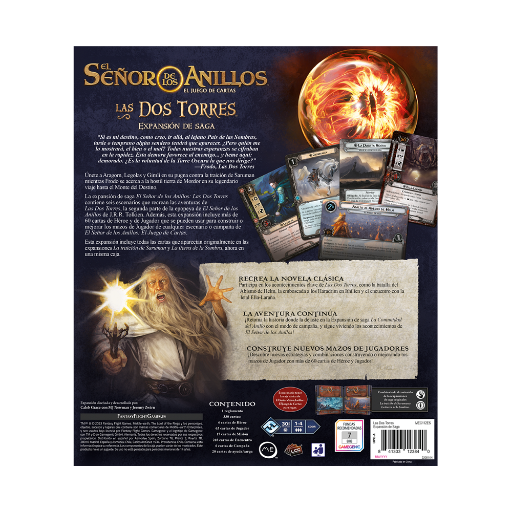 El señor de los anillos. Las Dos Torres Expansión de Saga